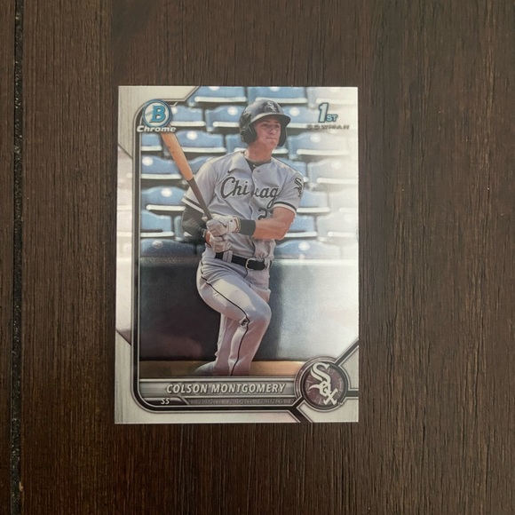 Accessories | Colson Montgomery 222 Bowman Baseball Card Bcp71 | Poshmark